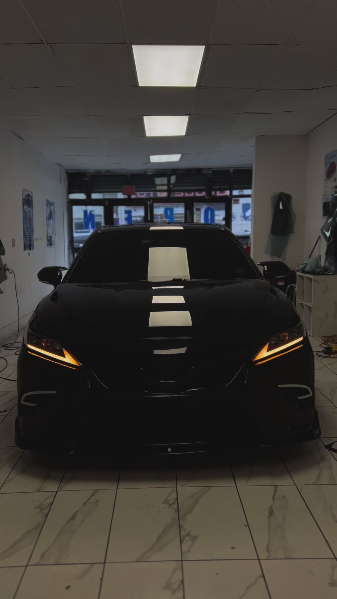 2018-2024 Toyota Camry Triple Beam V3 RGB Lexus Style Headlights – KBTuning